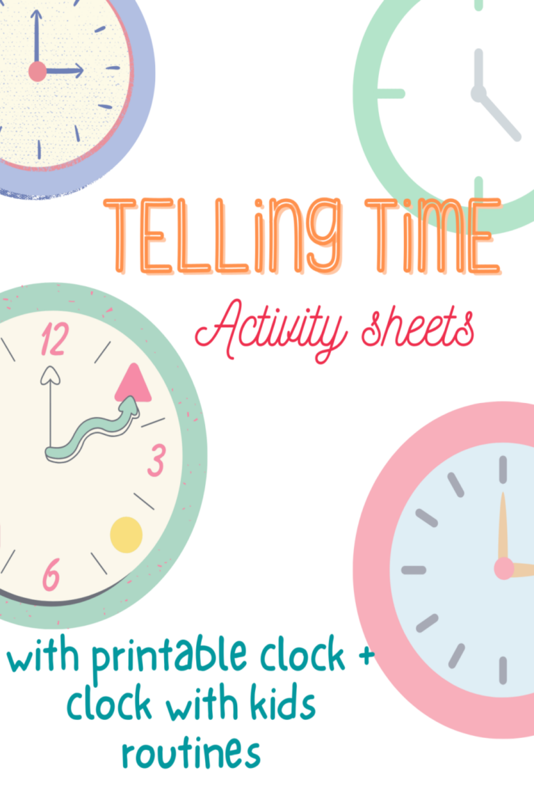 Printable Telling Time Worksheets Kids Activities Blog