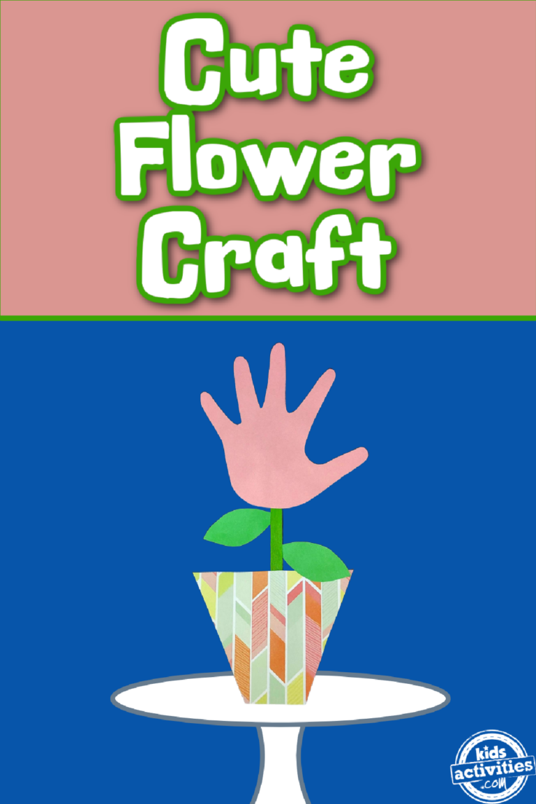 Super Cute Handprint Flower Craft | Kids Activities Blog