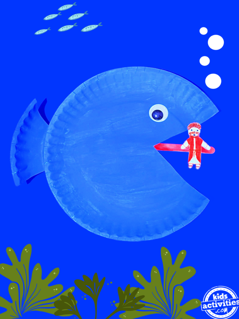 Paper Plate Craft: Bringing Jonah and the Whale to Life | Kids ...