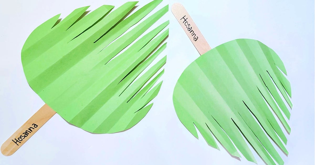 Palm Sunday Craft For Kids | Kids Activities Blog