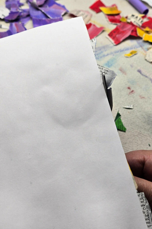 Spring Flowers Paper Collage Art Project for Kids • Kids Activities Blog