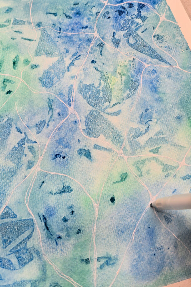 Watercolor Lily Pad Art Project for Kids • Kids Activities Blog