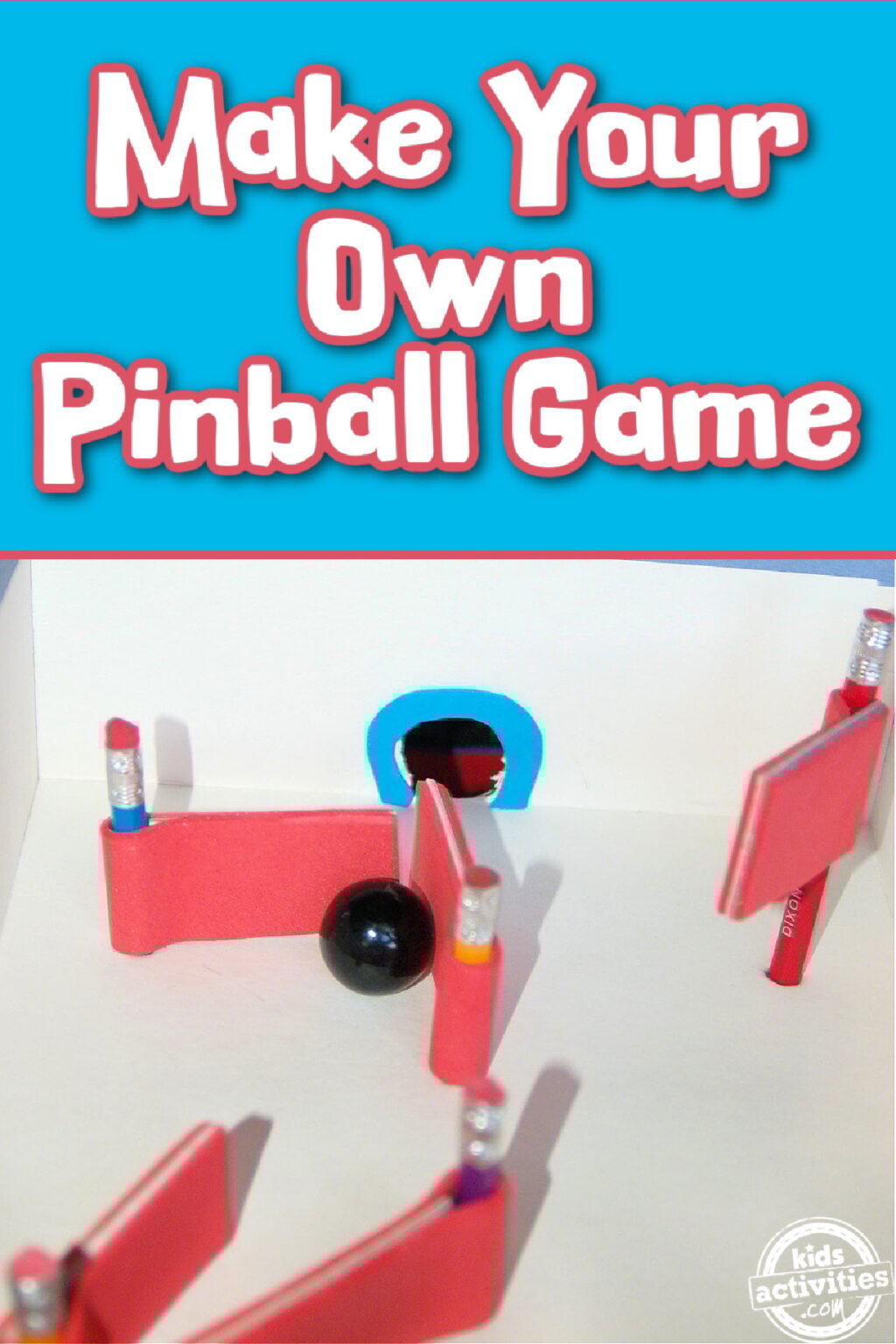 Fun and Easy DIY Pinball Game For Kids | Kids Activities Blog