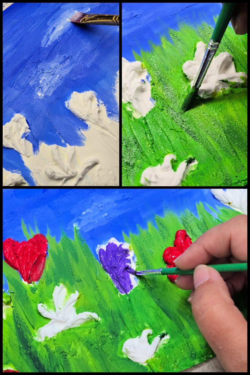 Textured Painting Art Project for Kids • Kids Activities Blog