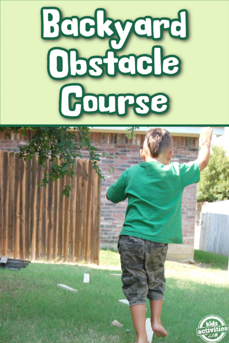 Backyard Obstacle Course For Kids | Kids Activities Blog