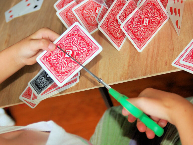 STEM Activity: Making Card Sculptures | Kids Activities Blog