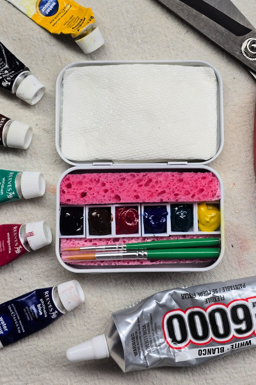DIY Watercolor Palette Art Project for Older Kids • Kids Activities ...