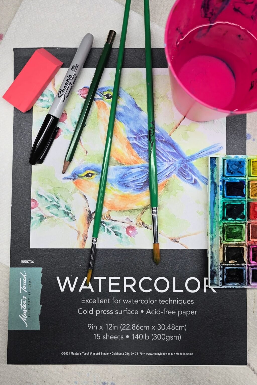 Shading with Watercolor Art Project for Kids • Kids Activities Blog