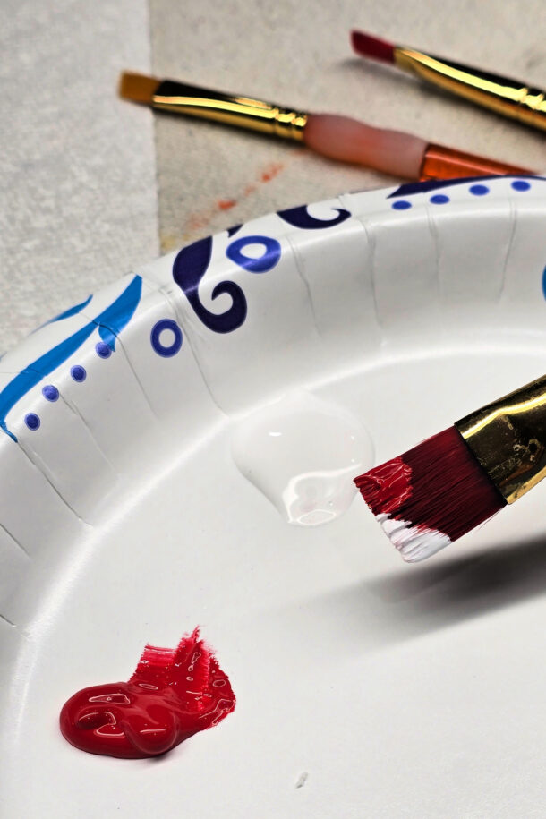 One Stroke Painting Art Project for Kids • Kids Activities Blog