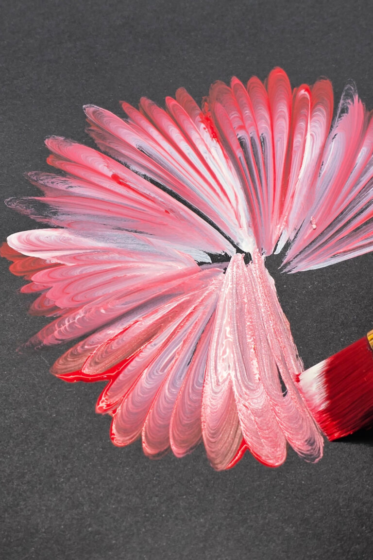 One Stroke Painting Art Project for Kids • Kids Activities Blog
