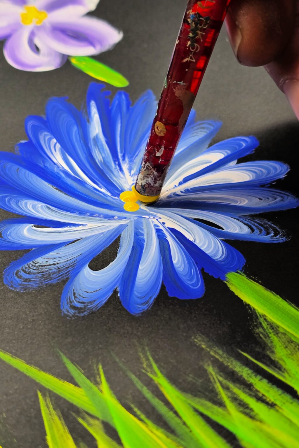 One Stroke Painting Art Project for Kids • Kids Activities Blog