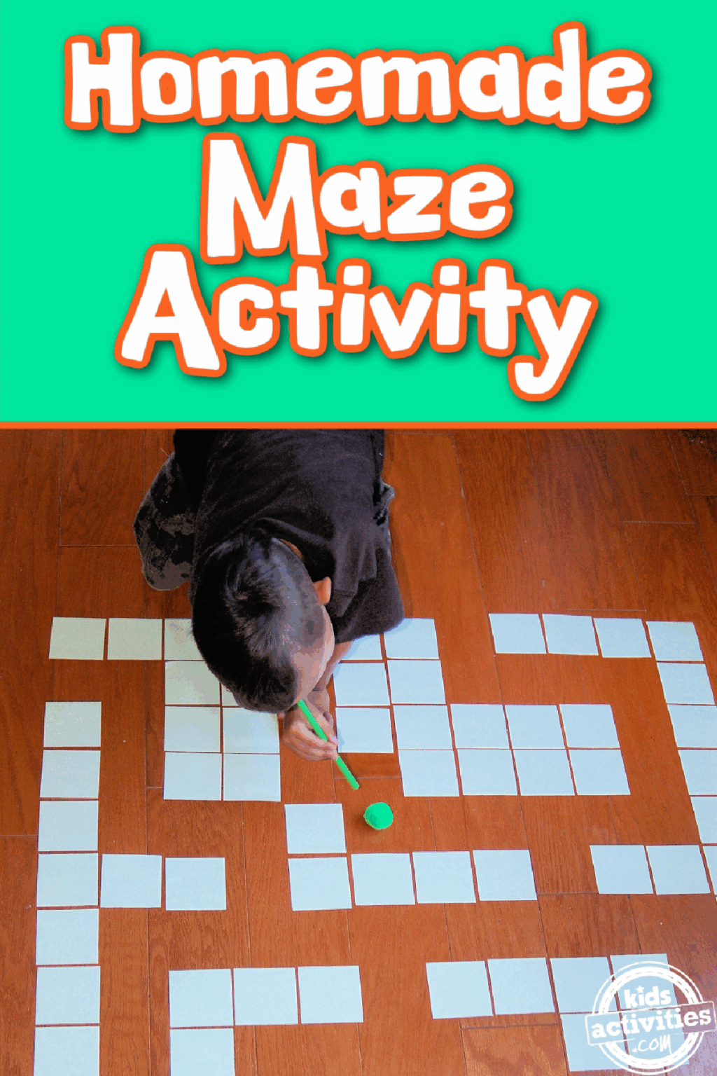 Let's Make A DIY Pom Pom Maze | Kids Activities Blog