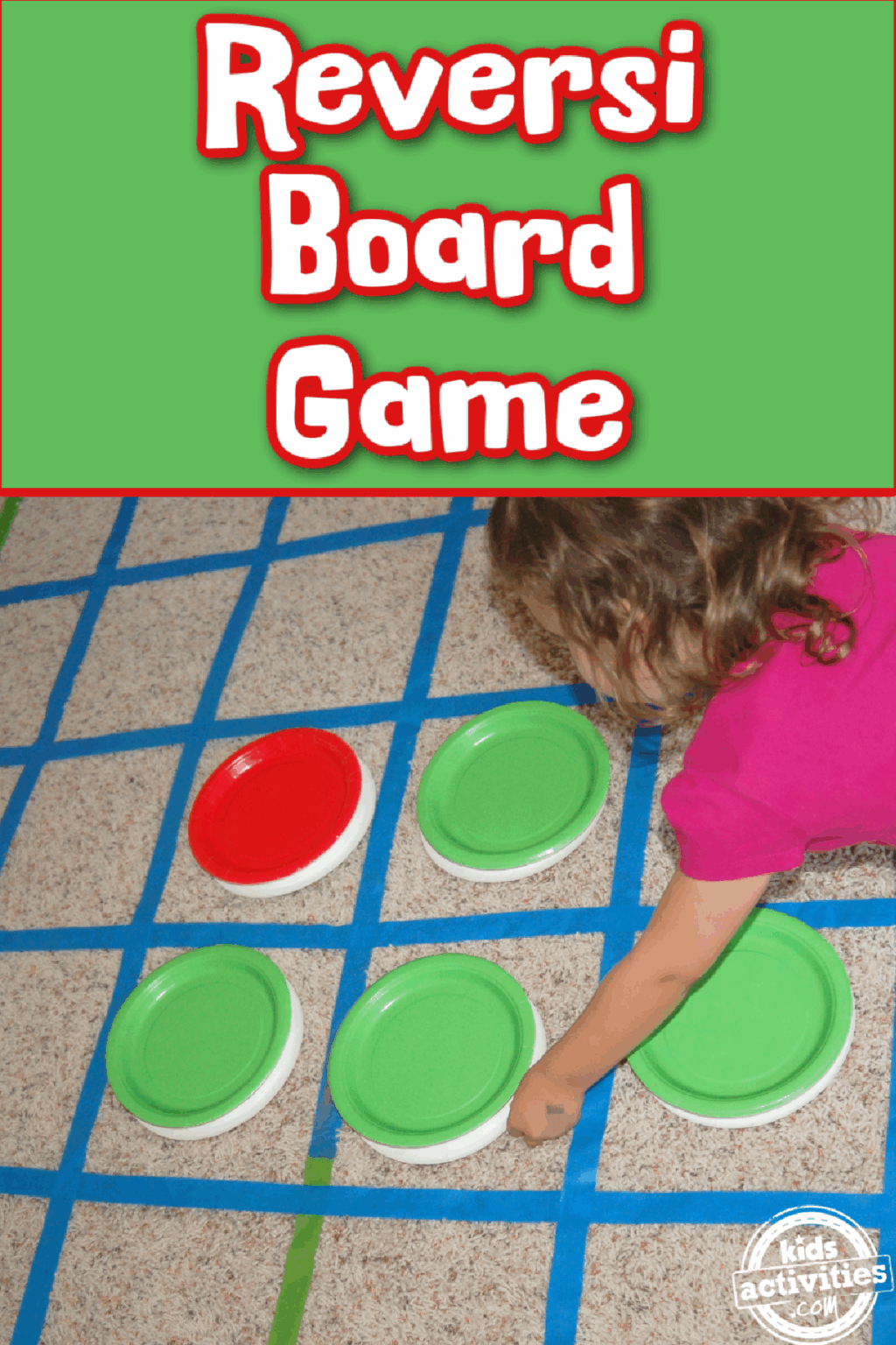DIY Fun: Paper Plate Reversi Game for Kids | Kids Activities Blog
