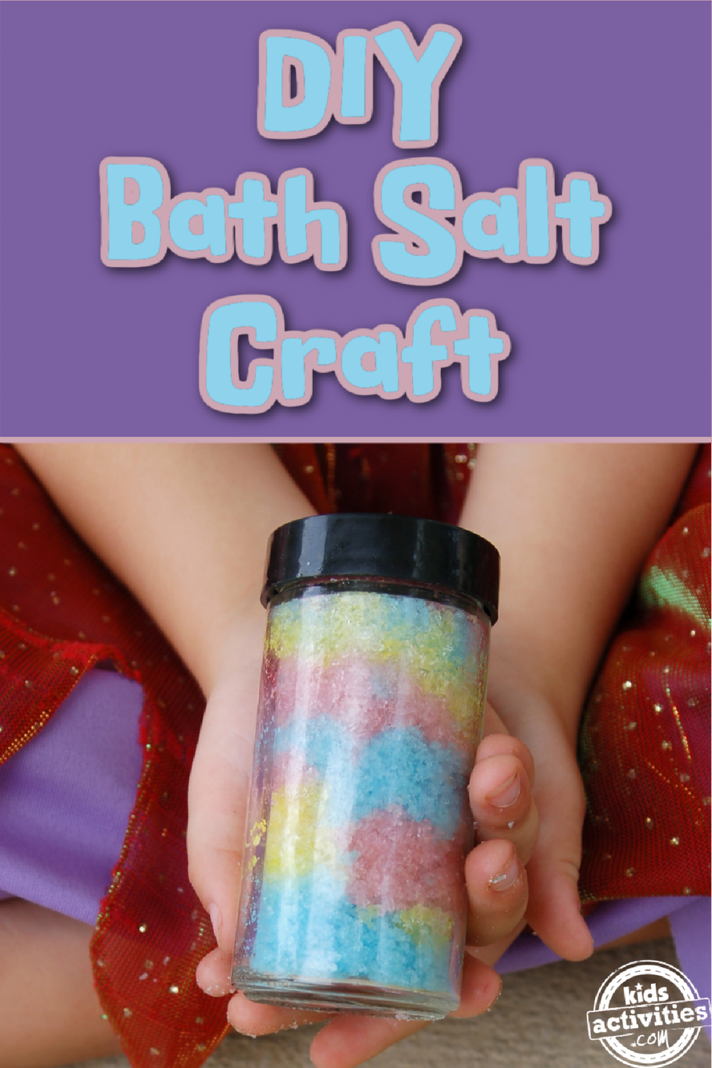 Kids Can Make Their Own Homemade Bath Salts! | Kids Activities Blog