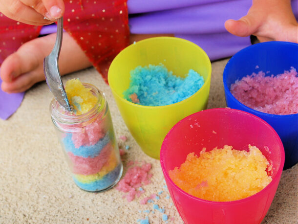 Kids Can Make Their Own Homemade Bath Salts! | Kids Activities Blog