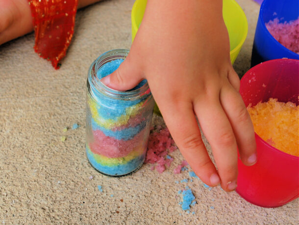 Kids Can Make Their Own Homemade Bath Salts! | Kids Activities Blog