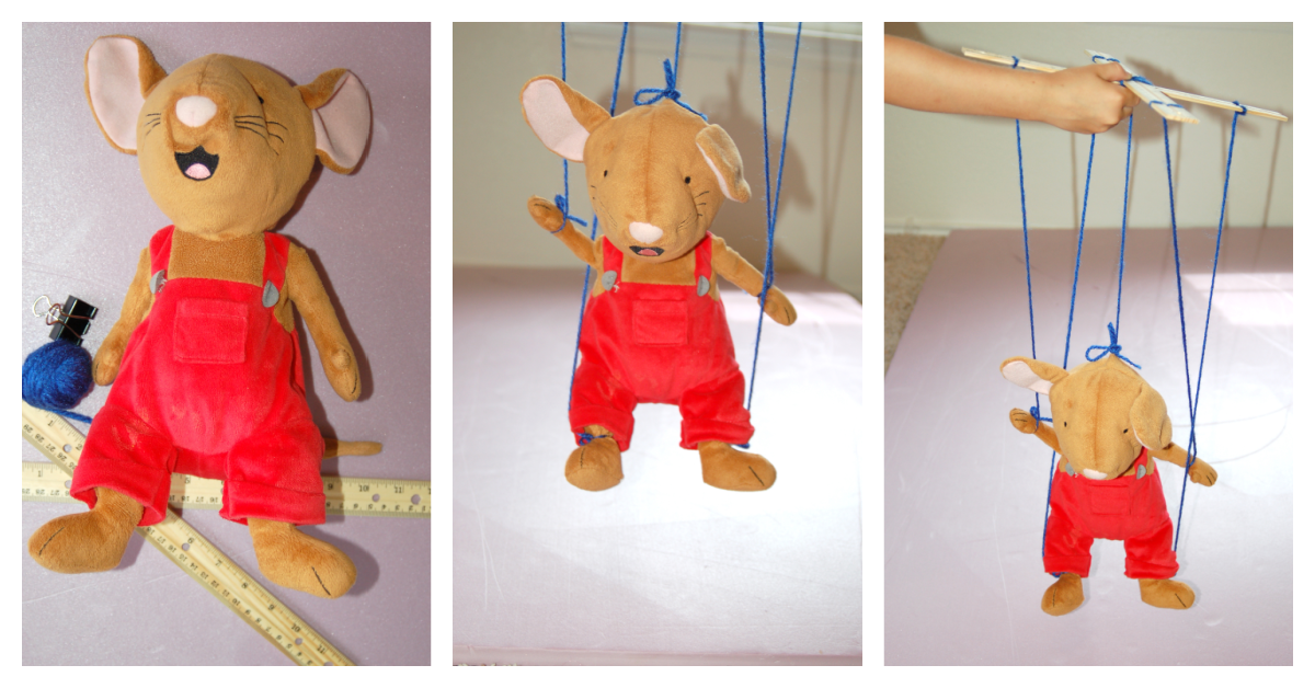 Let's Make A DIY Marionette Using Stuffed Animals | Kids Activities Blog