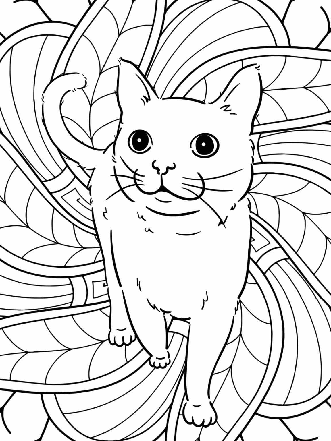 Free Printable Cat Coloring Book | Kids Activities Blog