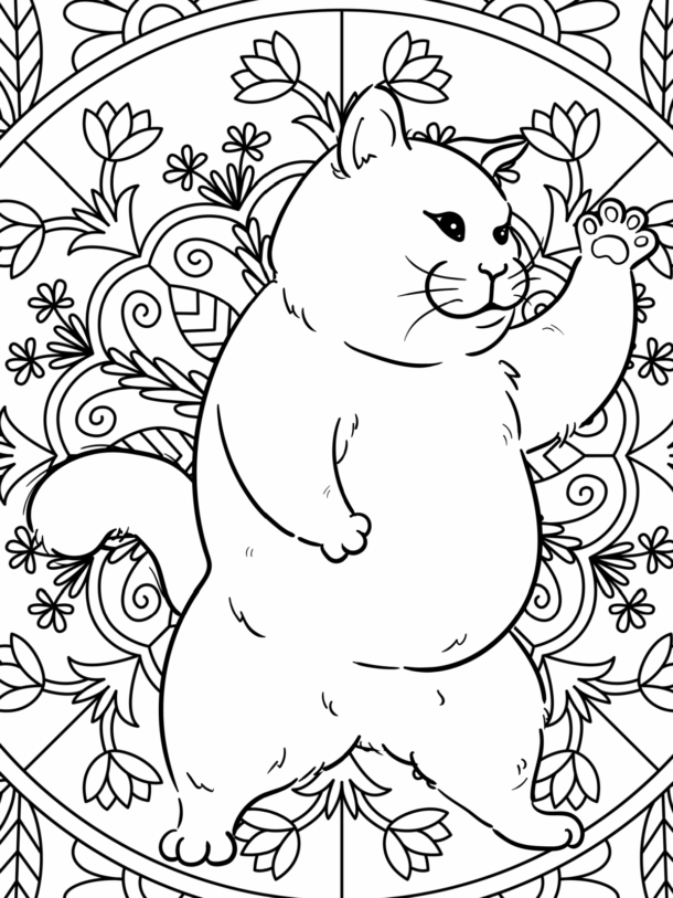 Free Printable Cat Coloring Book | Kids Activities Blog