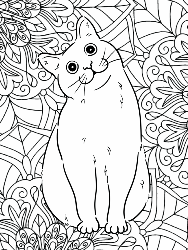 Free Printable Cat Coloring Book | Kids Activities Blog