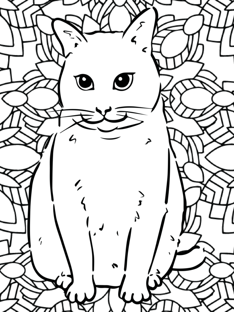 Free Printable Cat Coloring Book | Kids Activities Blog