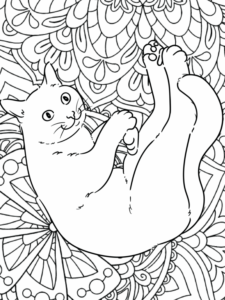 Free Printable Cat Coloring Book | Kids Activities Blog