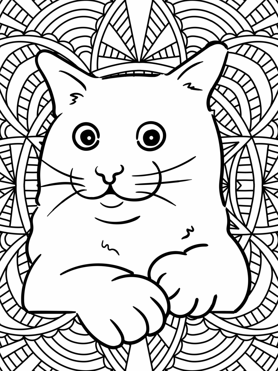 Free Printable Cat Coloring Book | Kids Activities Blog