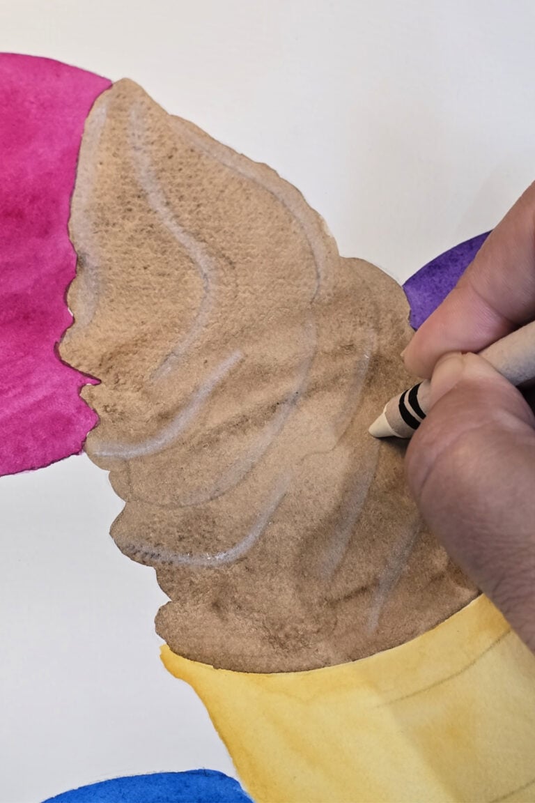 Retro Ice Cream Art Project for Kids • Kids Activities Blog