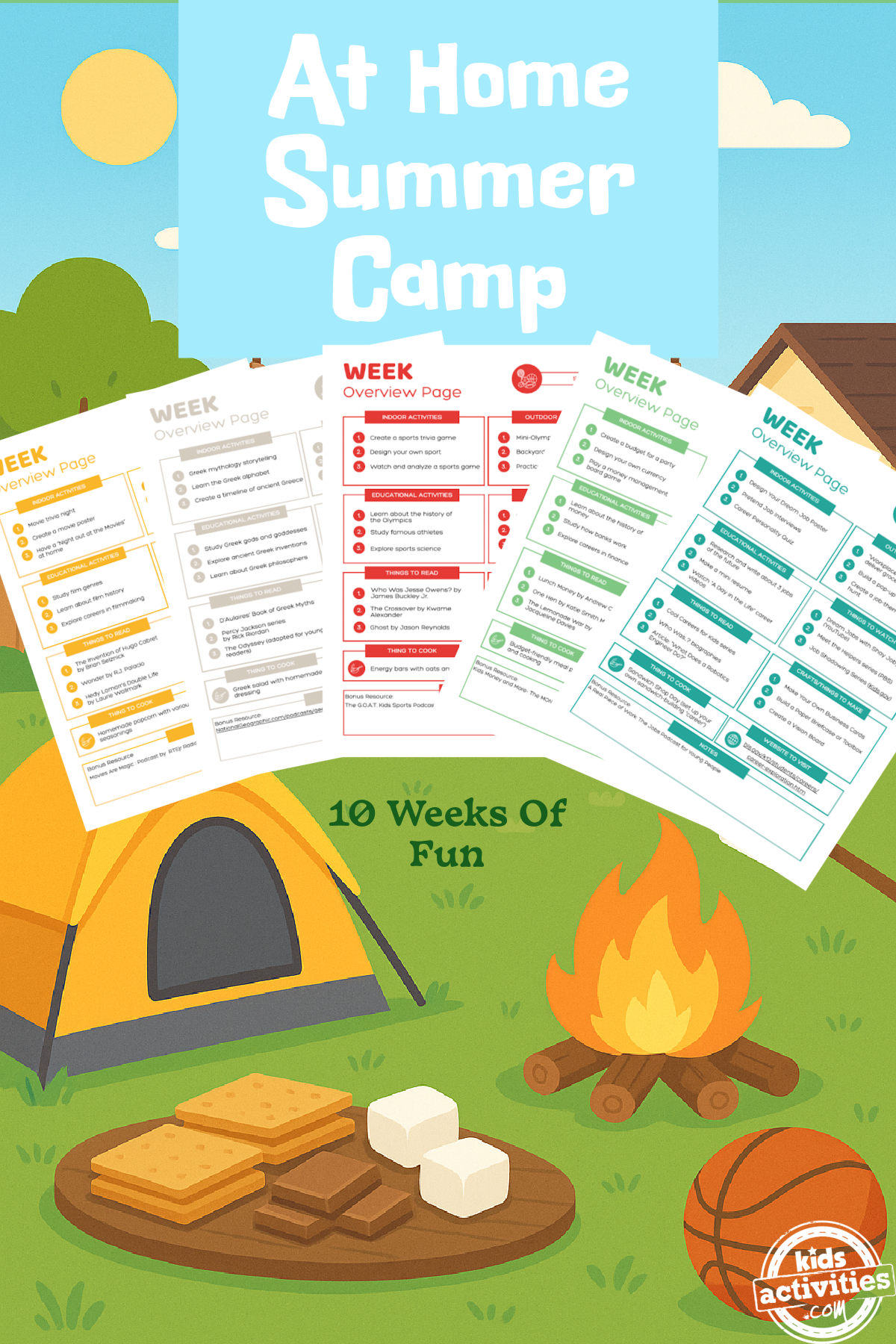 100+ Fun Summer Activities For Kids at Home | Kids Activities Blog