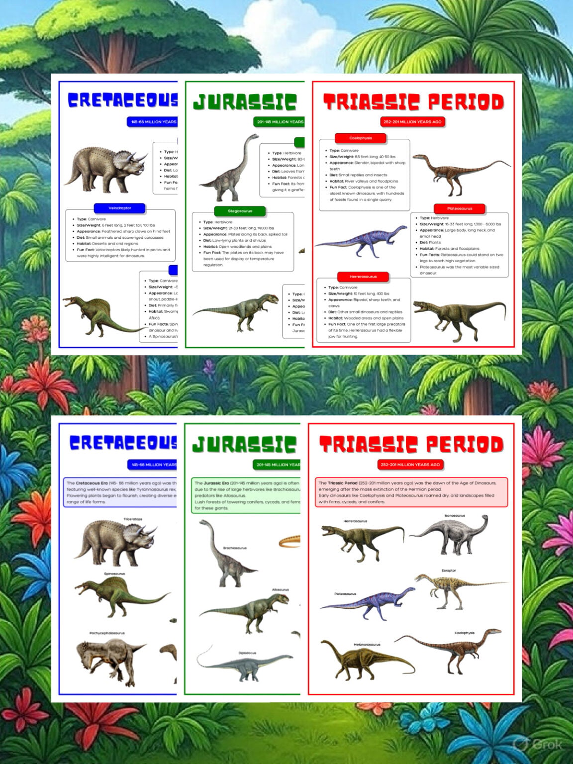 Stomp Into Learning with Free Dinosaur Printables! | Kids Activities Blog