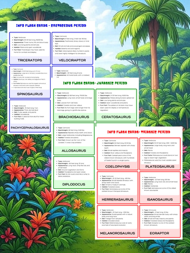Stomp Into Learning with Free Dinosaur Printables! | Kids Activities Blog