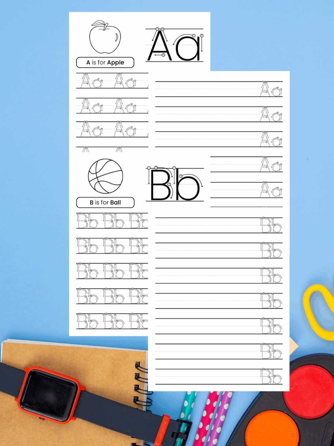 Free Handwriting Practice For Left-Handed Children | Kids Activities Blog