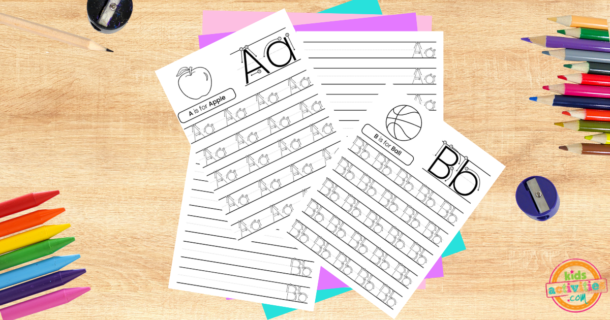 Free Handwriting Practice For Left-Handed Children | Kids Activities Blog