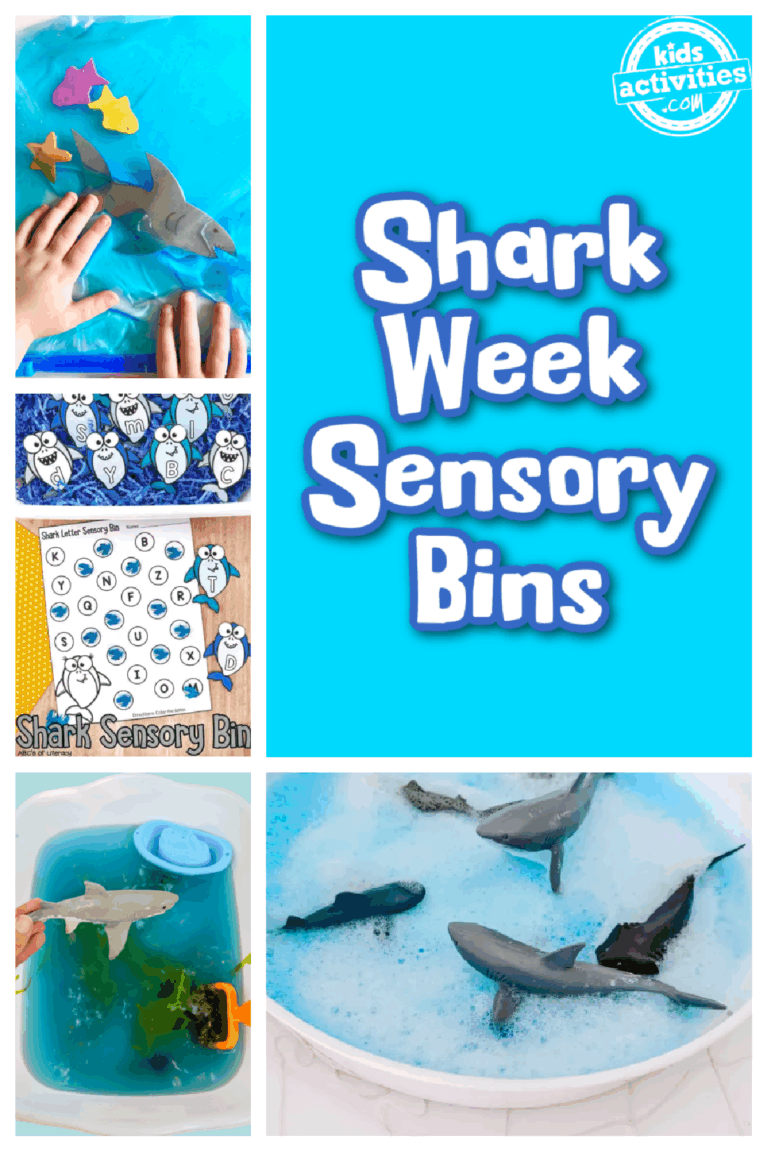 Shark Week Fun: Shark Sensory Bins For Toddlers and Preschoolers | Kids ...