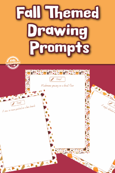 Printable Fall Sketchbook Prompts to Inspire Creativity | Kids ...