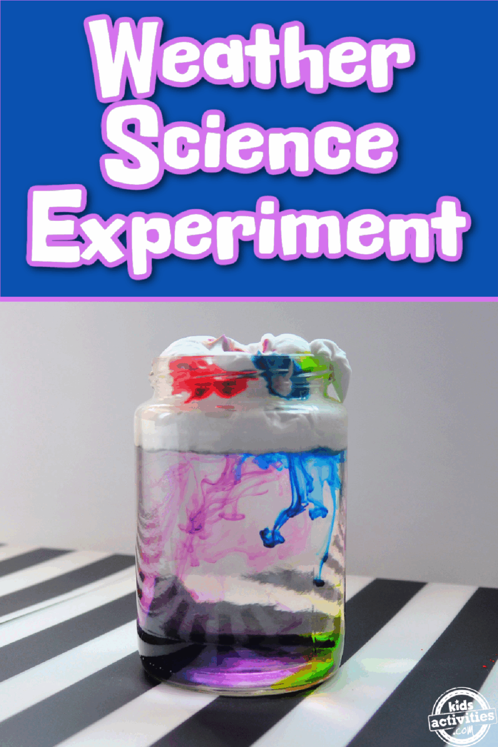 Rain Cloud Magic: A Hands On Weather Experiment | Kids Activities Blog