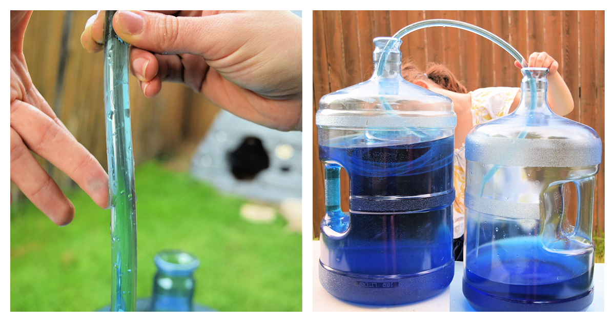 Fun Science at Home: How to Make a Water Siphon | Kids Activities Blog
