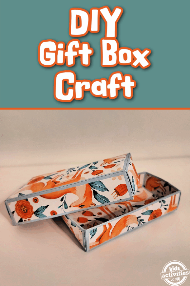 Super Cute DIY Fall Gift Box Craft | Kids Activities Blog
