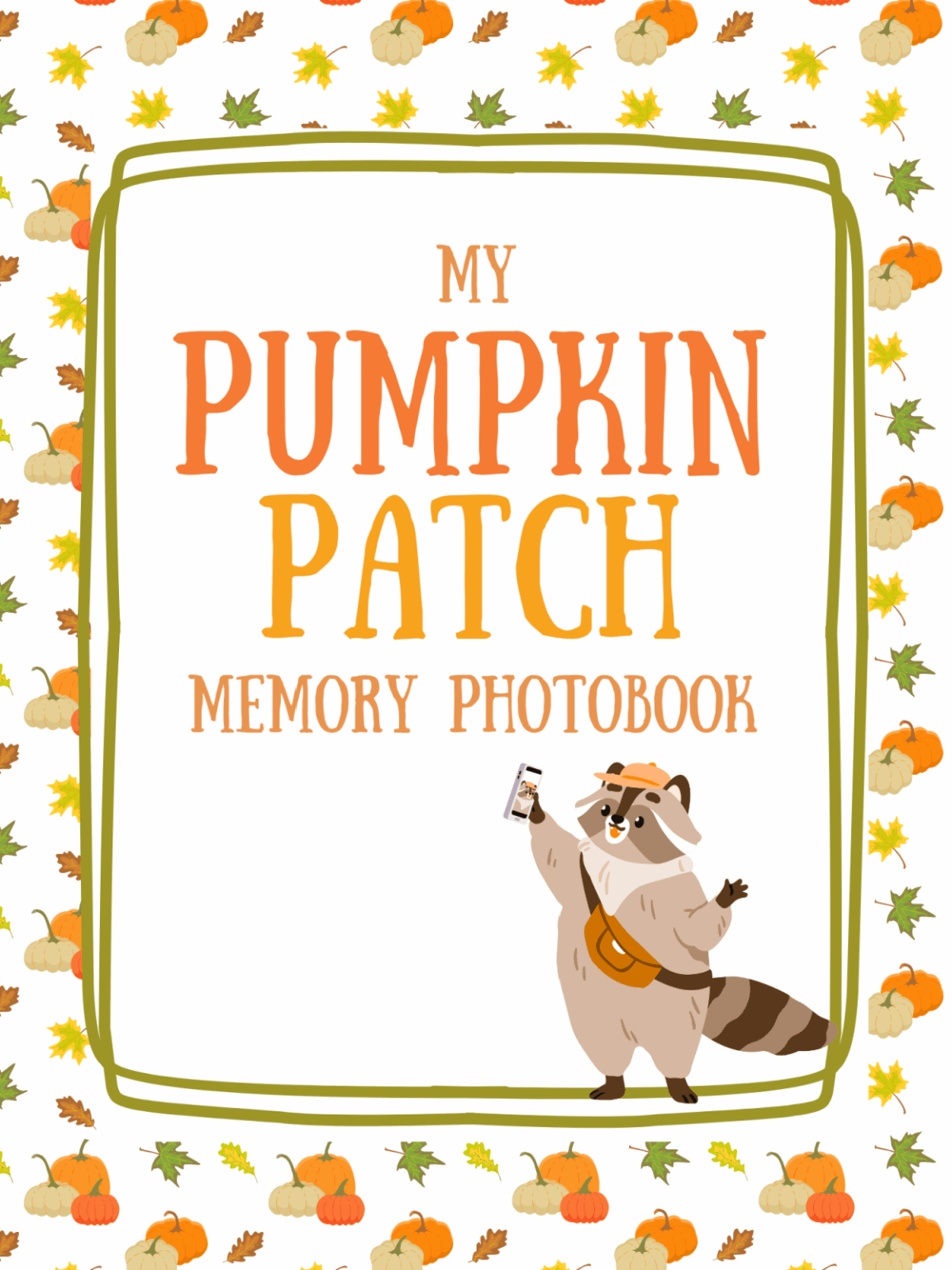 Printable Pumpkin Patch Memory Book | Kids Activities Blog