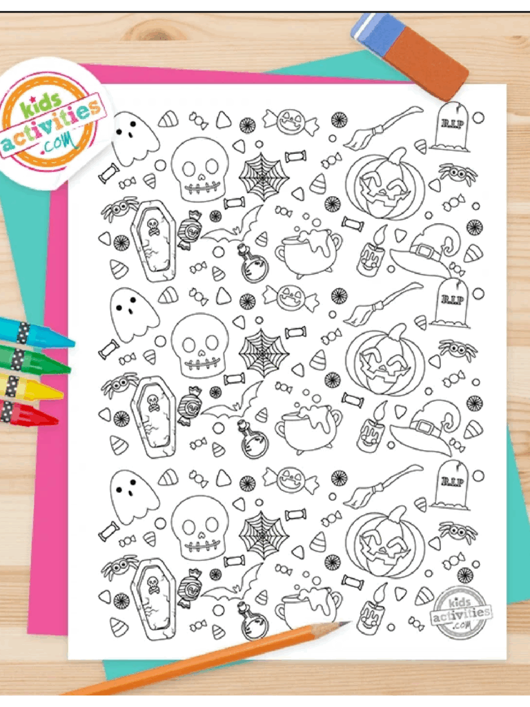 A List of Frightfully Fun Halloween Printables for Kids | Kids ...