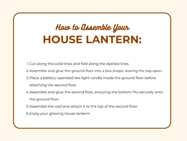 Fun and Simple Lantern House Craft | Kids Activities Blog