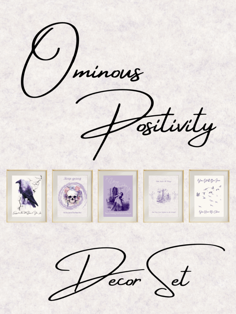 Boo-tiful Words of Wisdom: Ominous Positivity Posters | Kids Activities ...