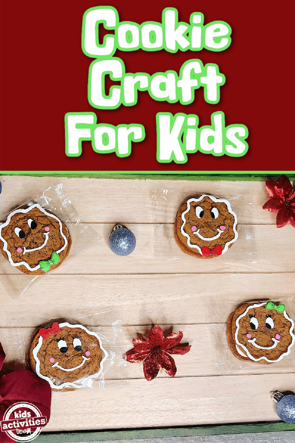Oatmeal Cookie Gingerbread Man Craft | Kids Activities Blog