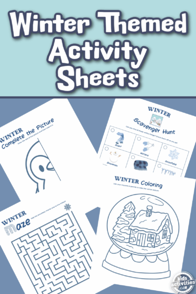Free Printable Winter Activity Book For Kids | Kids Activities Blog