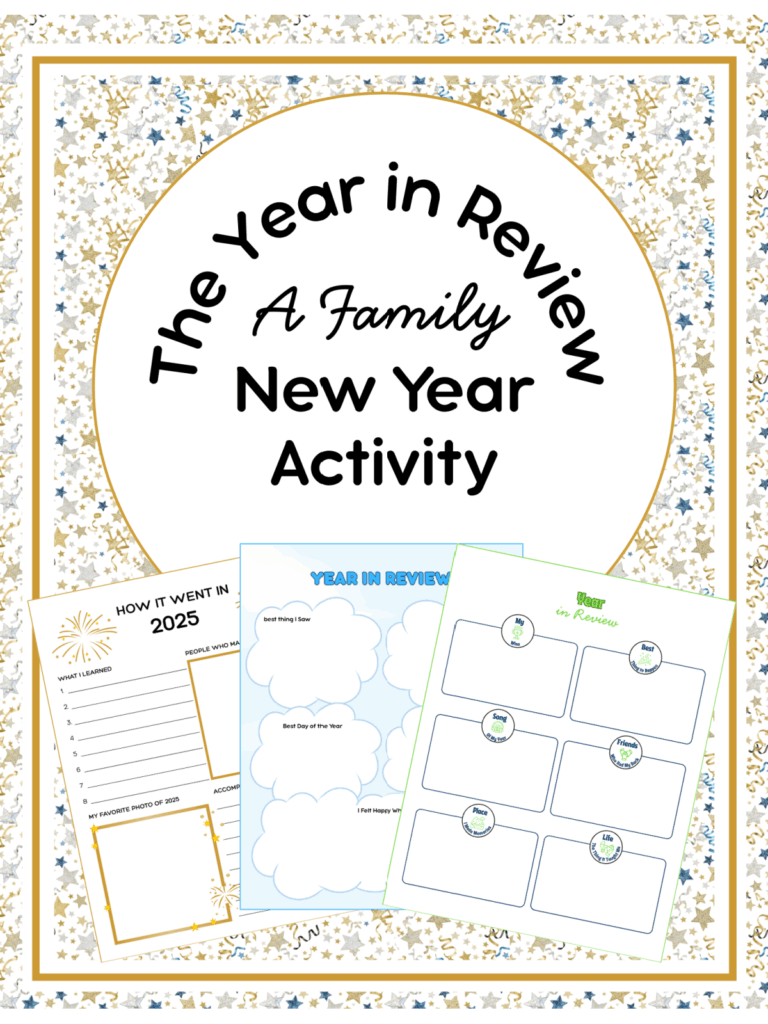 Free New Year's Printables For The Whole Family | Kids Activities Blog