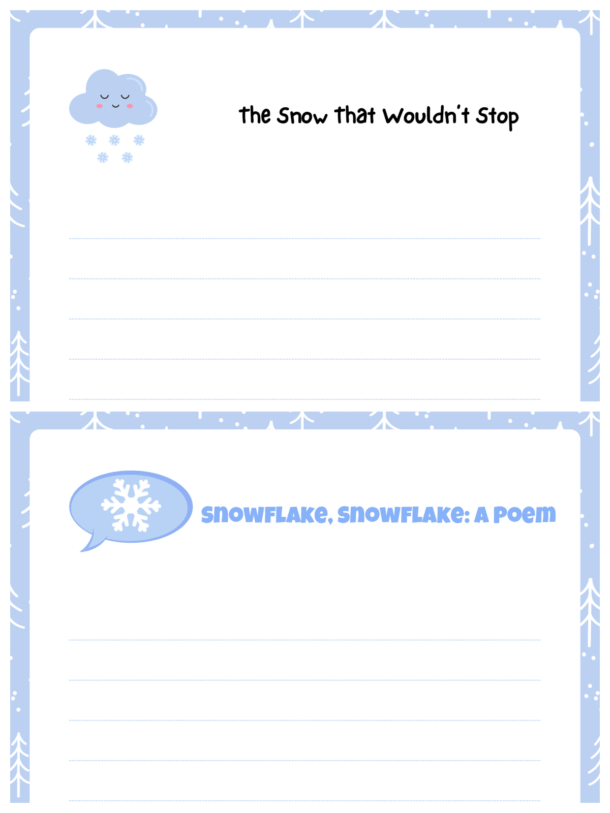 Free Printable Snow Day Activity Book | Kids Activities Blog