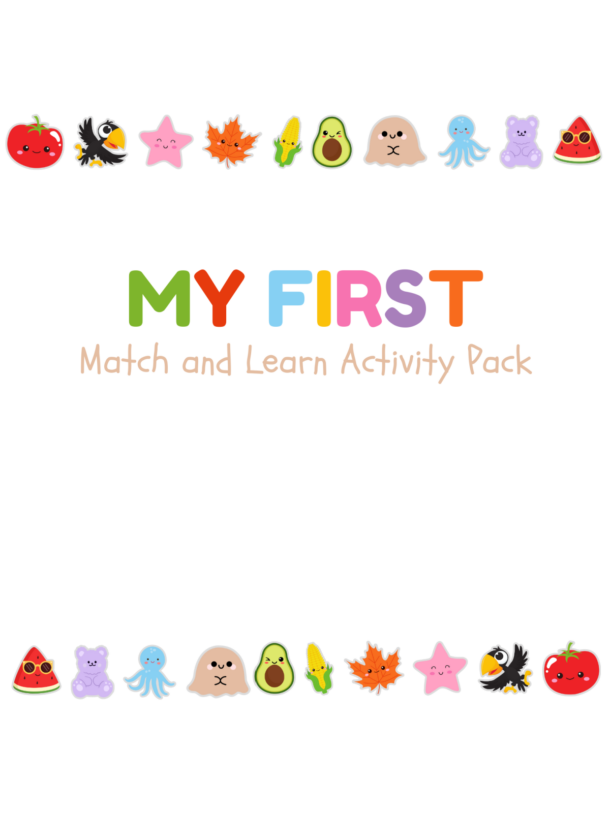 Free Printable Busy Book Full Of Matching Activities | Kids Activities Blog