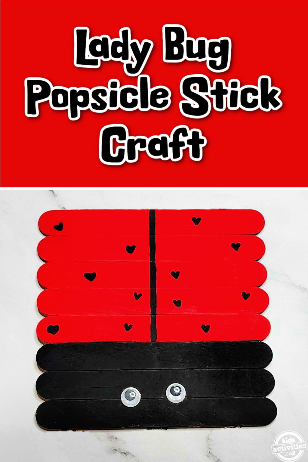 Valentine's Day Popsicle Stick Craft | Kids Activities Blog