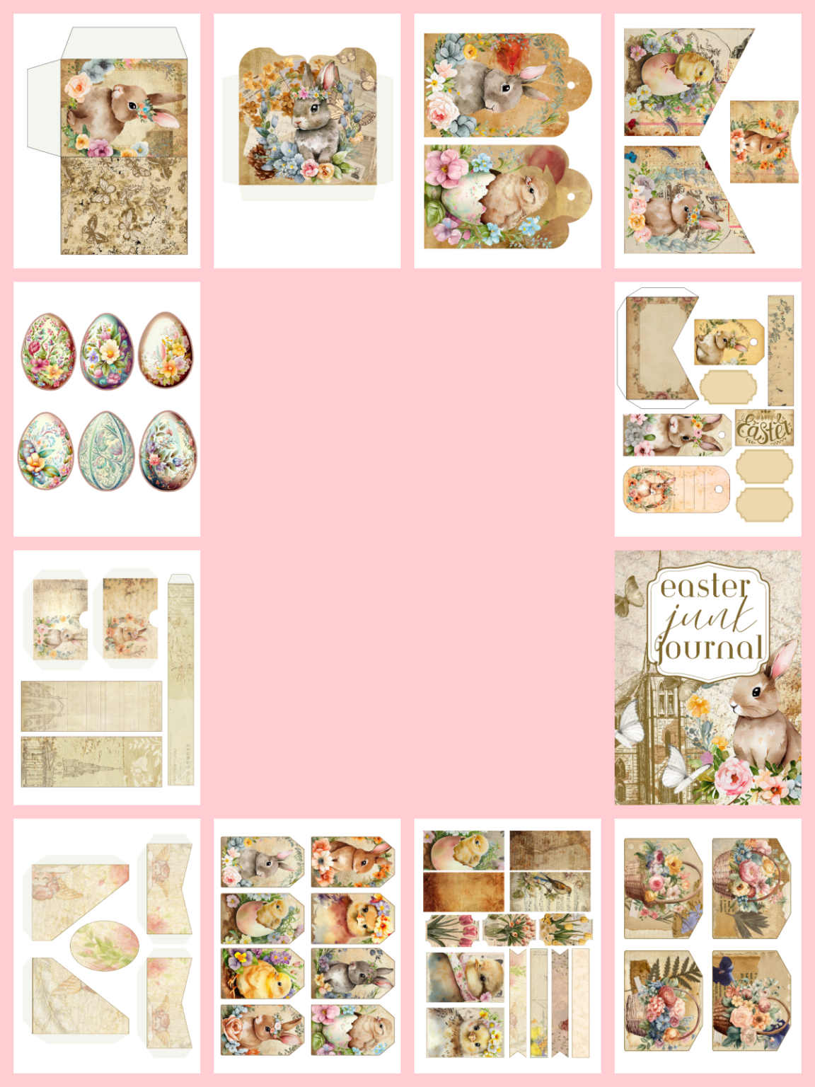 Free Printable Easter Journal Kit | Kids Activities Blog