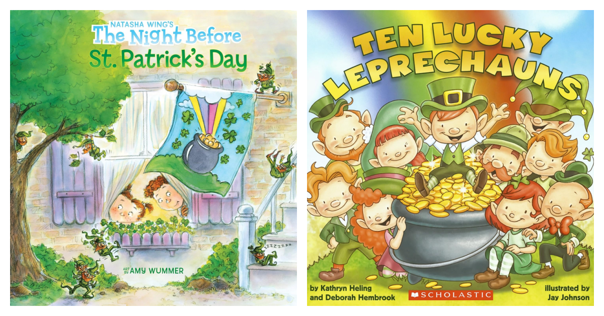 A Great List Of St. Patrick's Day Books For Kids Kids Activities Blog
